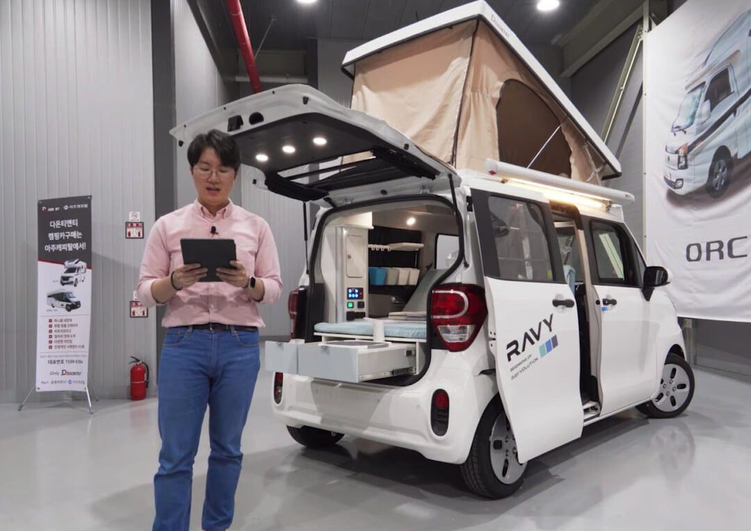 Ravy, the Kia Ray becomes a camper as long as a Mini | Near future